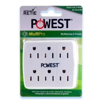 MULTIPRO MULTITOMA 6 SALIDAS REF.MULTIPRO 6T - Tienda C&H Technology